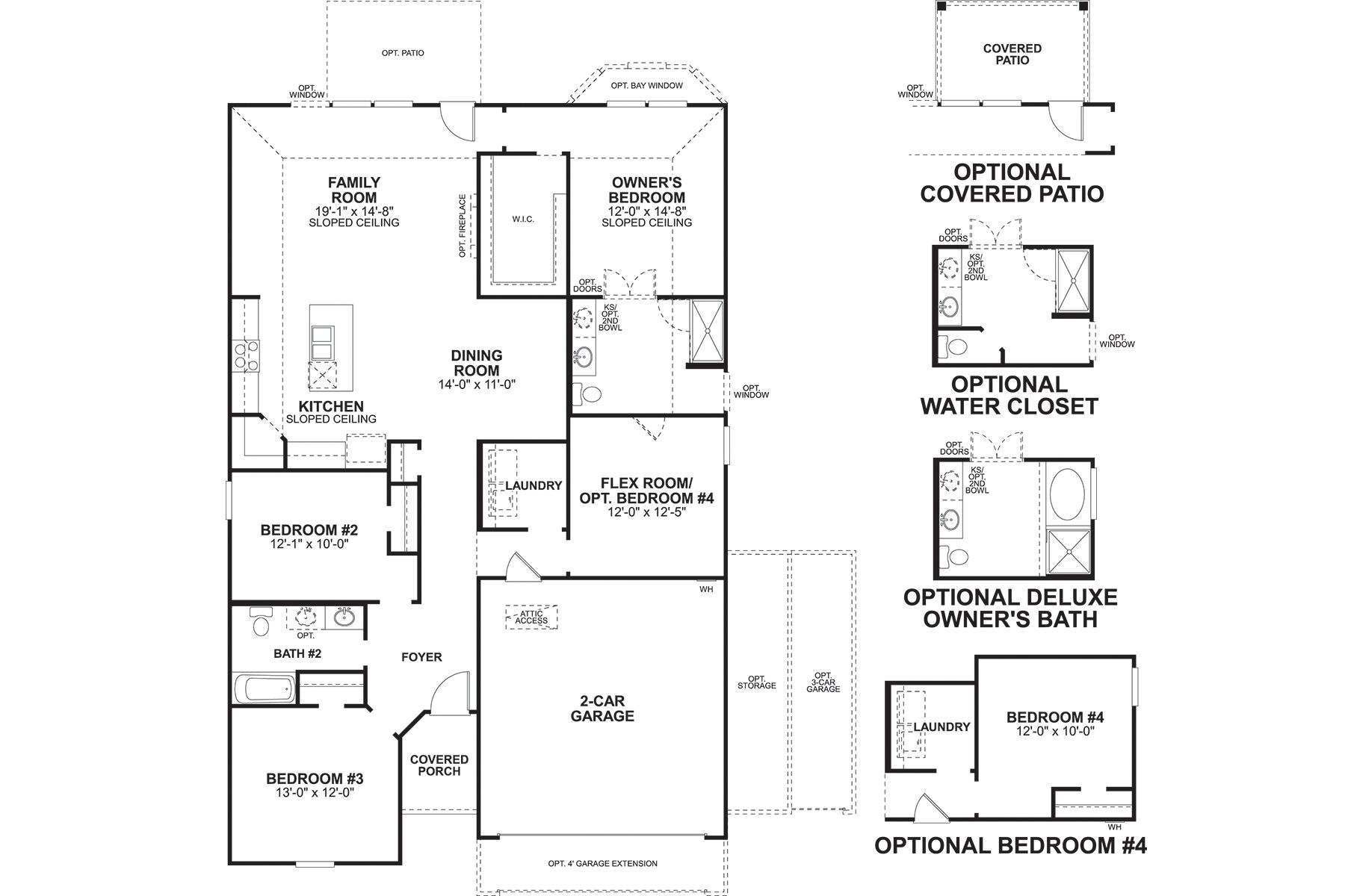 New Homes in Pilot Point - The Moscoso (Plan) - M/I Homes