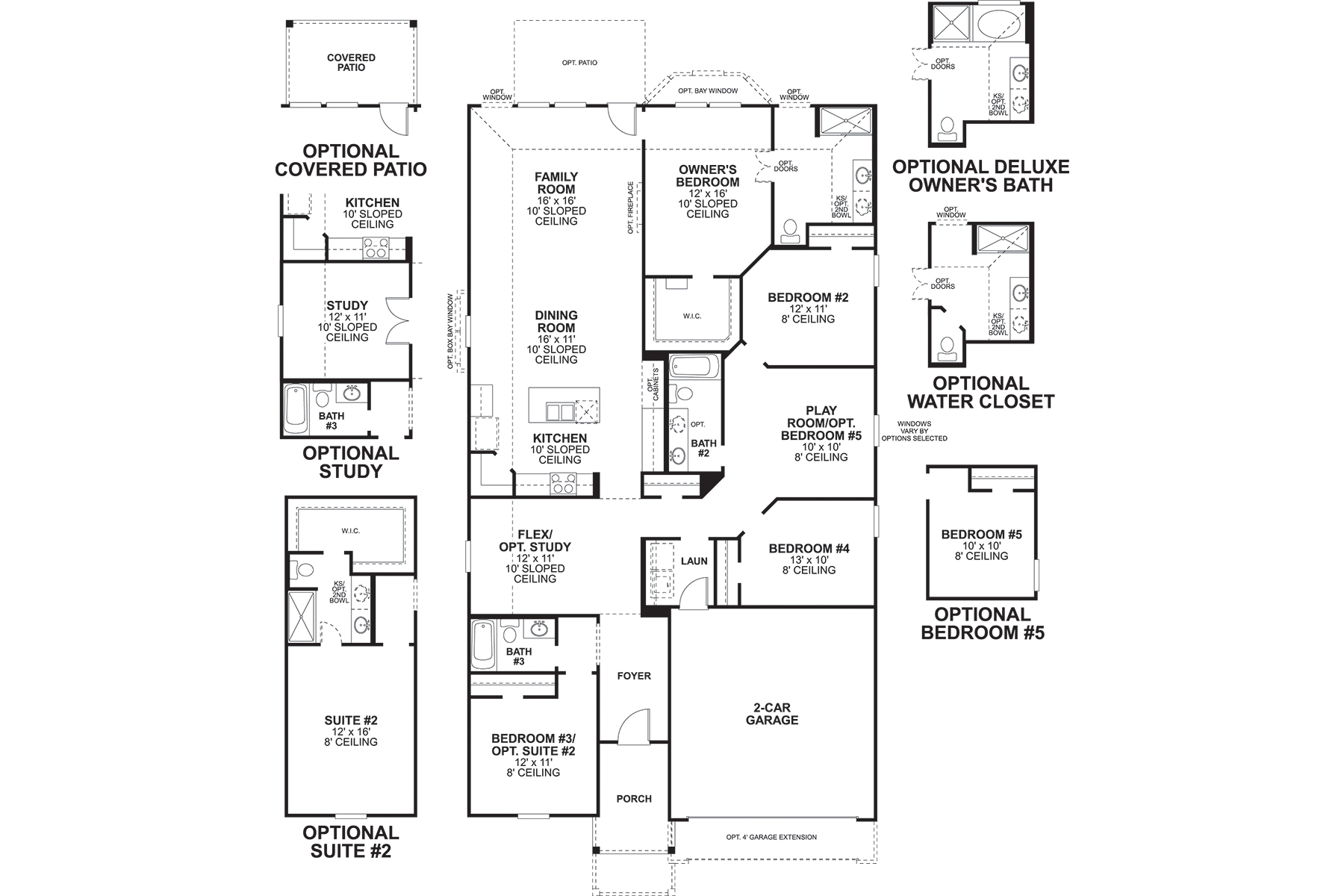New Homes in Justin - The Balboa (Plan) - M/I Homes