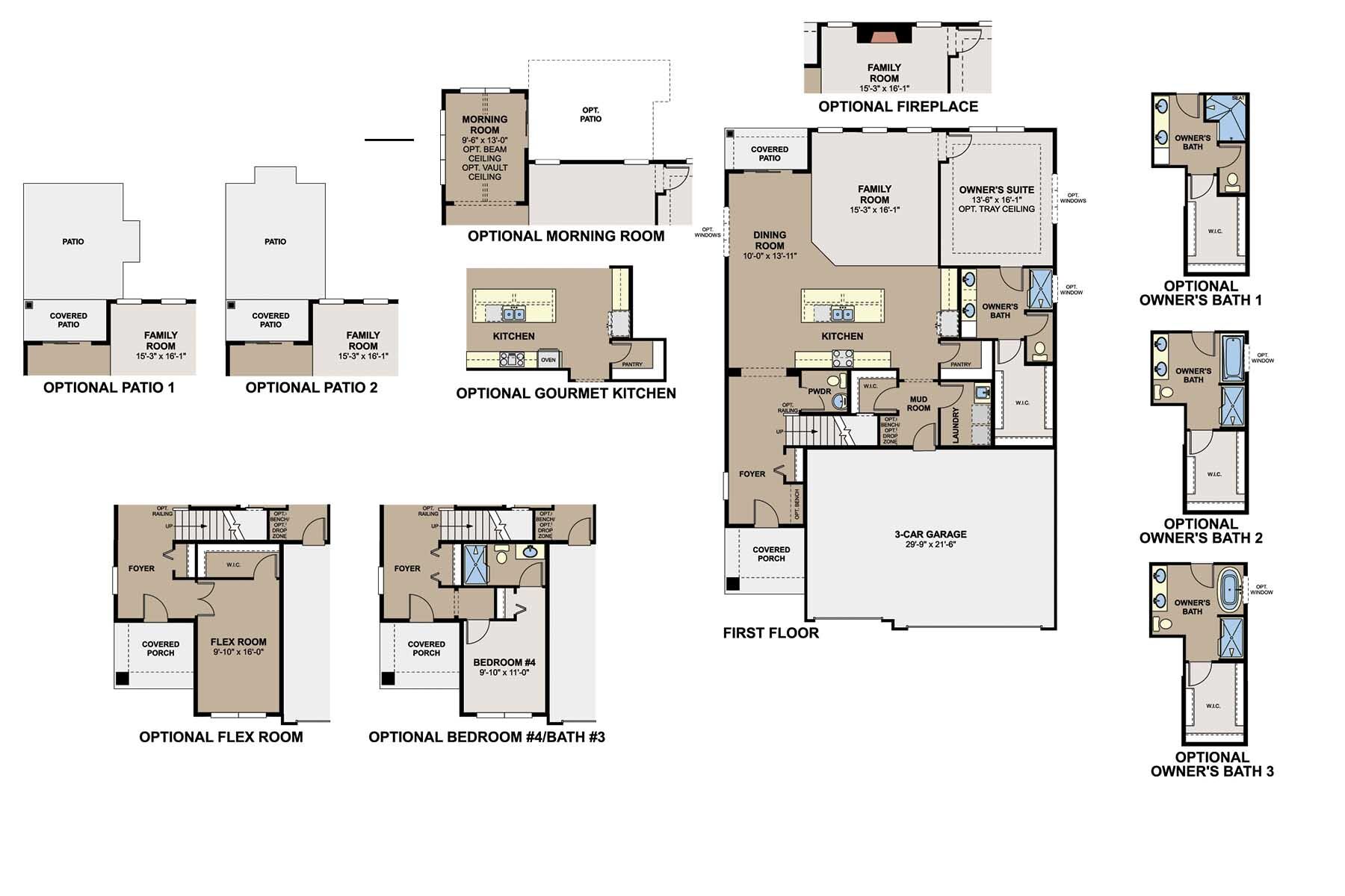 New Homes in Corcoran - The Magnolia (Plan) - M/I Homes