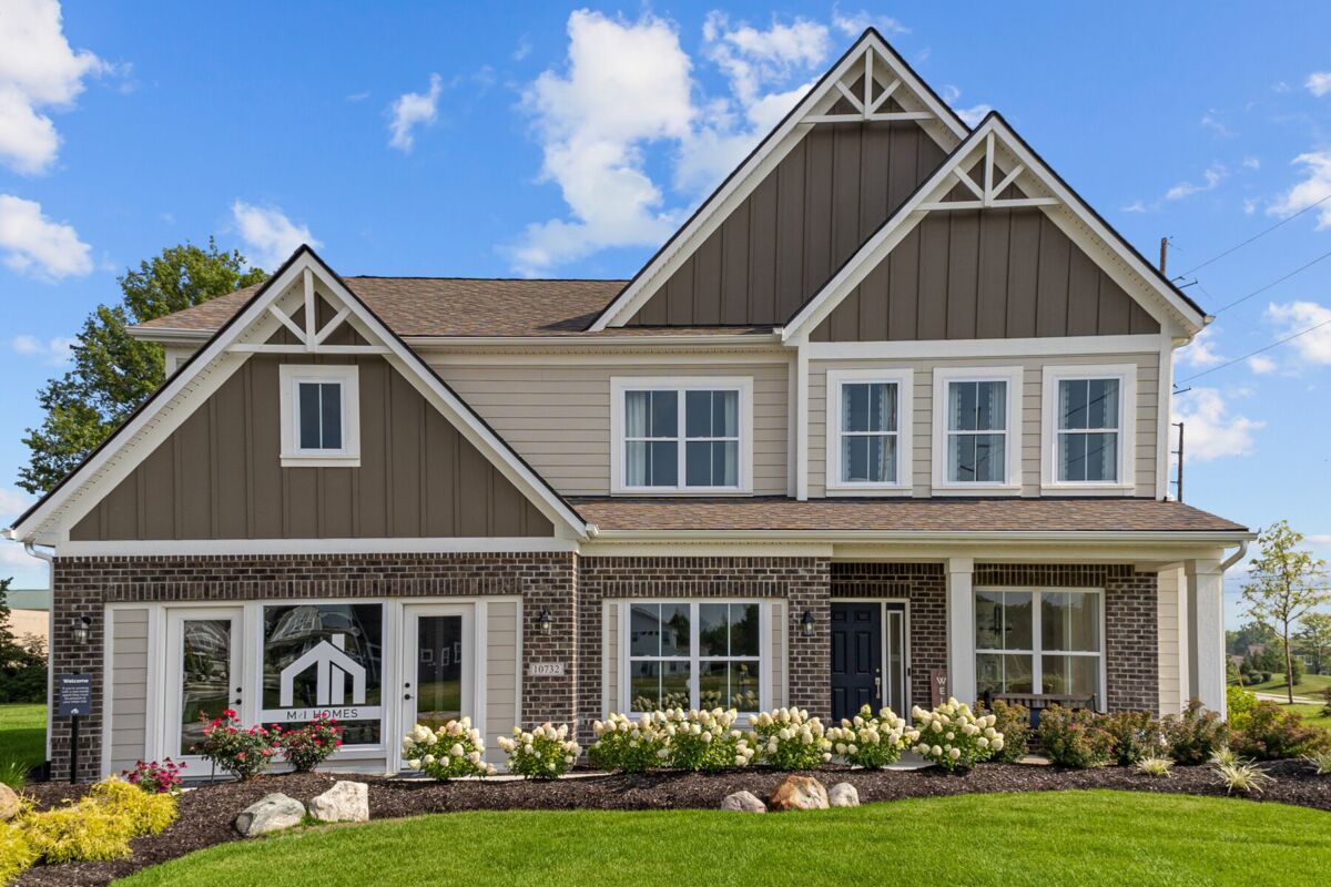 New Home in Indianapolis - The Drake Slab - M/I Homes