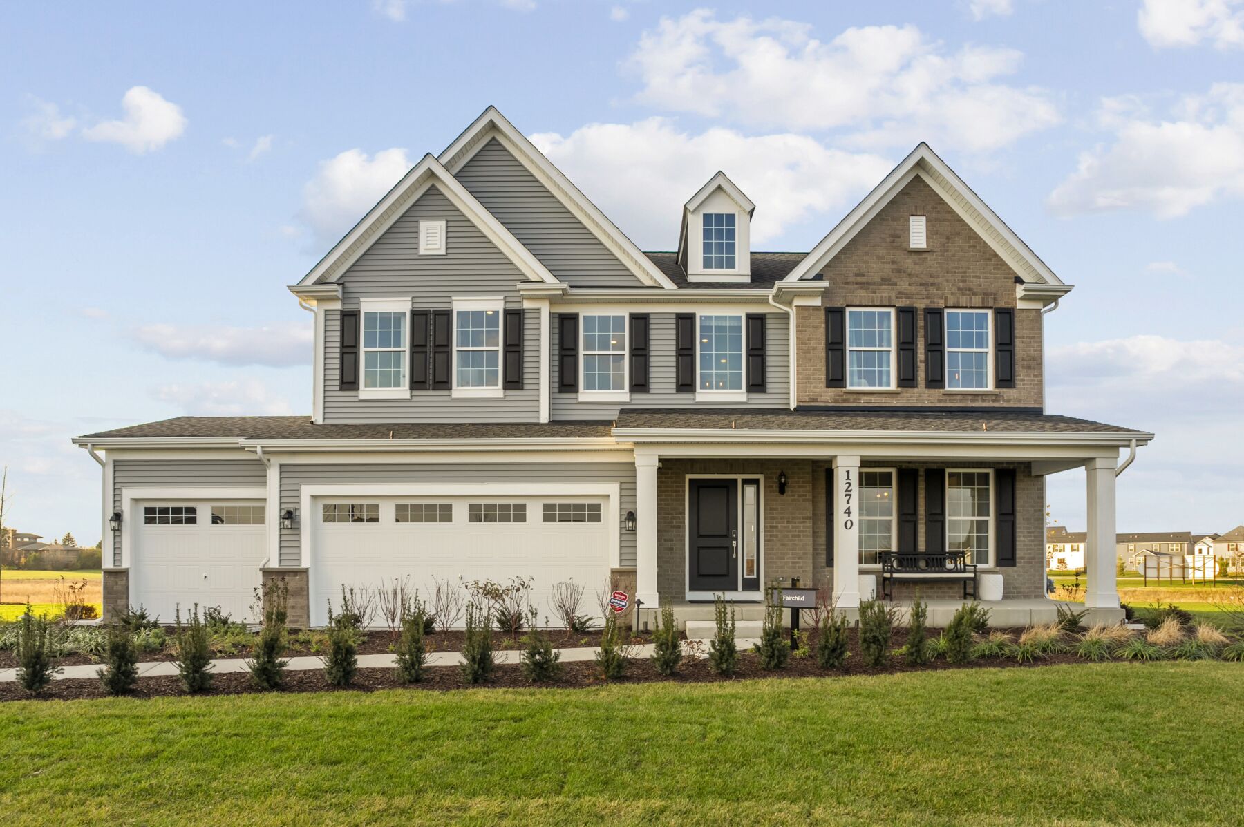 Beautiful Two Story Homes Illinois 260 Snowdrop Lane, Elgin, IL 60124