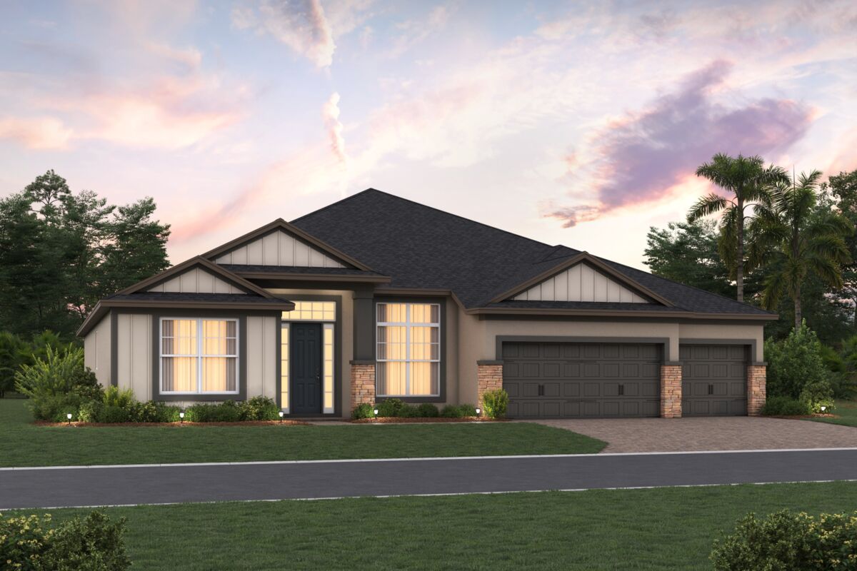 New Homes in Orlando - The Brookhaven Fl (Plan) - M/I Homes