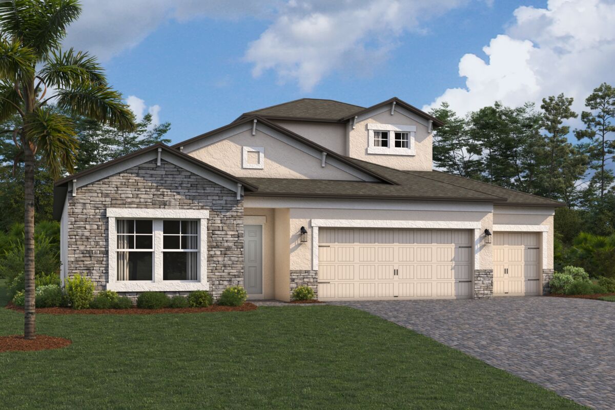 New Homes in Lakeland - The Marque Bonus (Plan) - M/I Homes