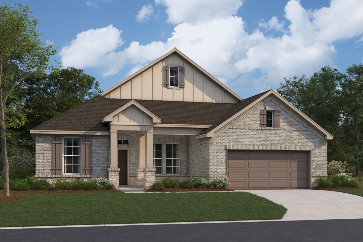 New Homes in Magnolia - The Highlander (Plan) - M/I Homes