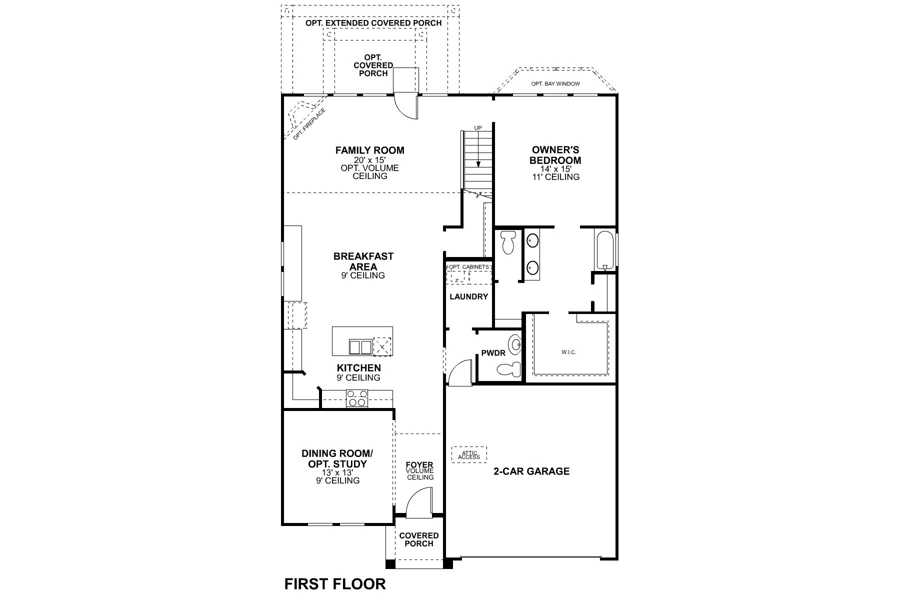 New Homes in Prosper - The Whitley (Plan) - M/I Homes