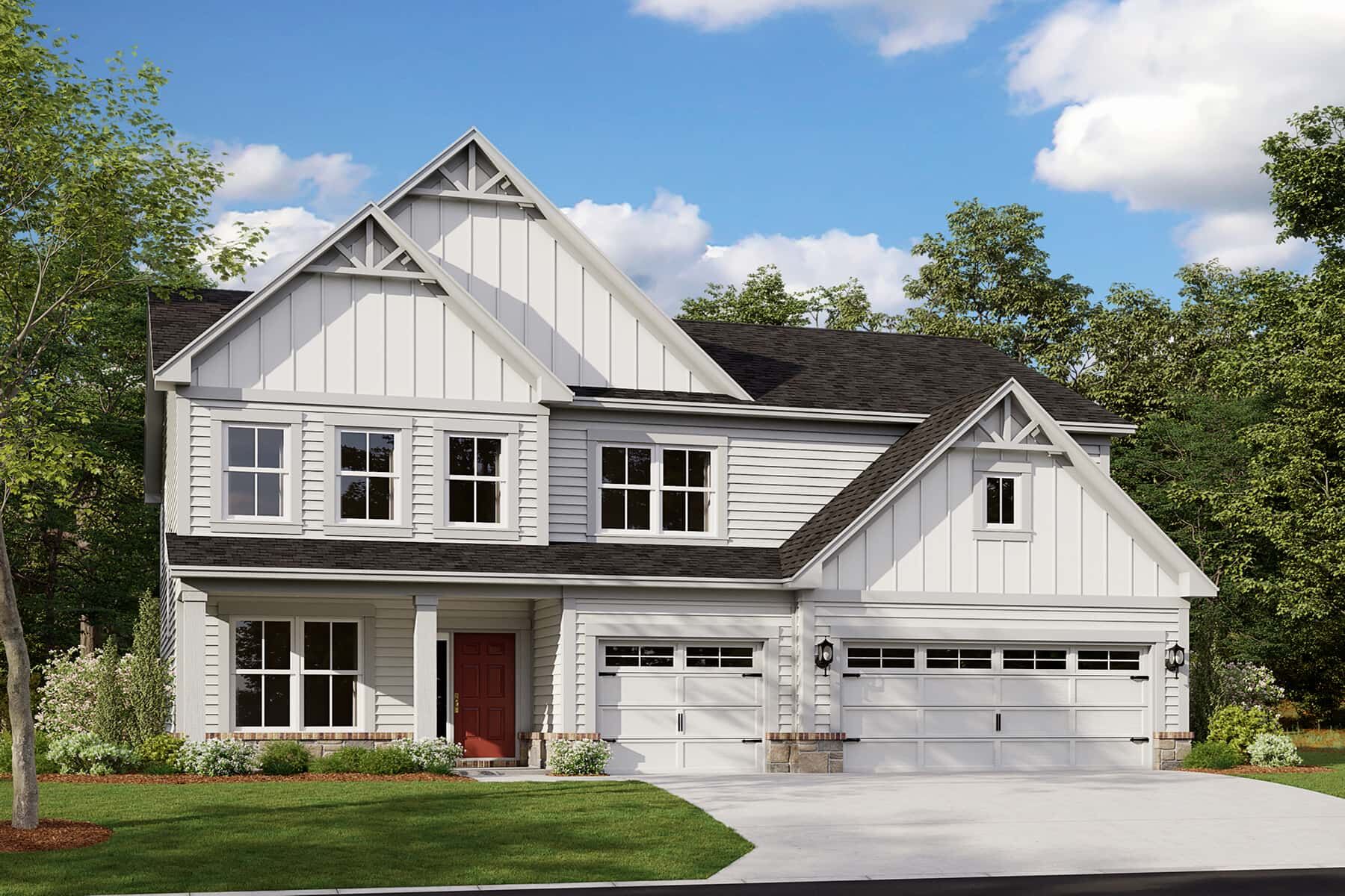 New Homes in Greenwood - The Drake Basement (Plan) - M/I Homes