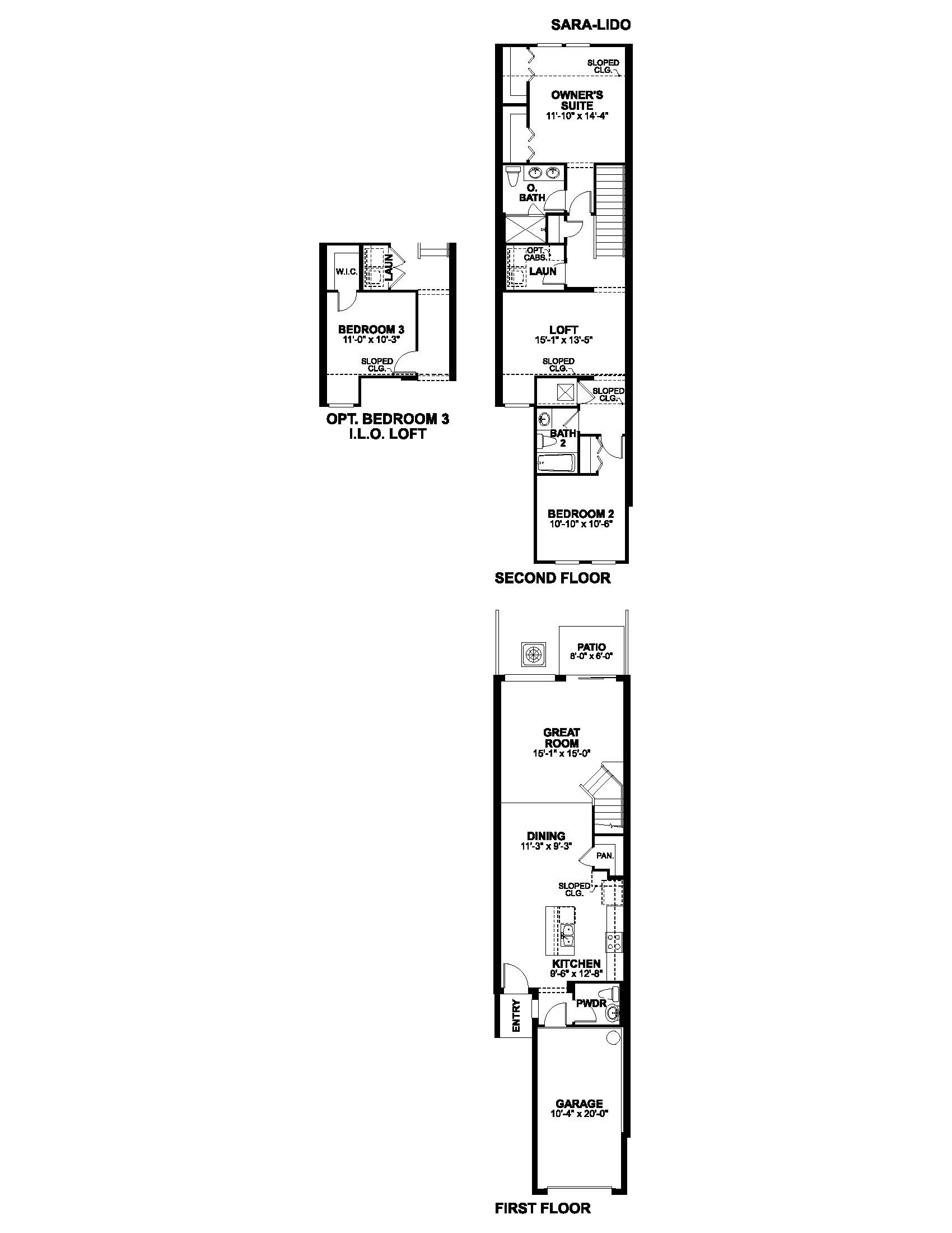 The Lido Plan Details - M/I Homes