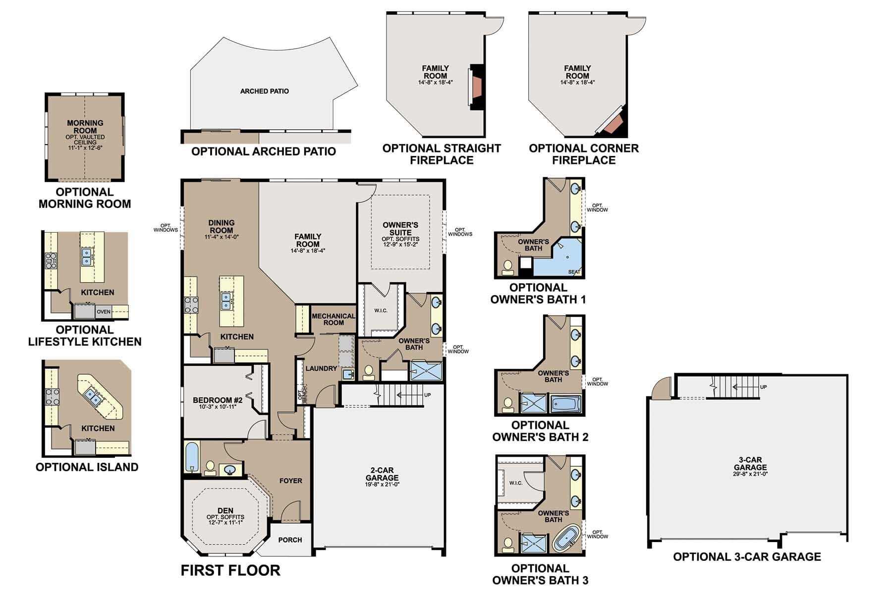 New Homes in Hugo - The Cedarwood (Plan) - M/I Homes