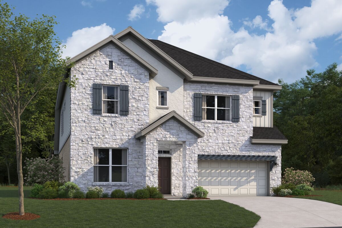 New Homes in Leander - The Bonnell II (Plan) - M/I Homes