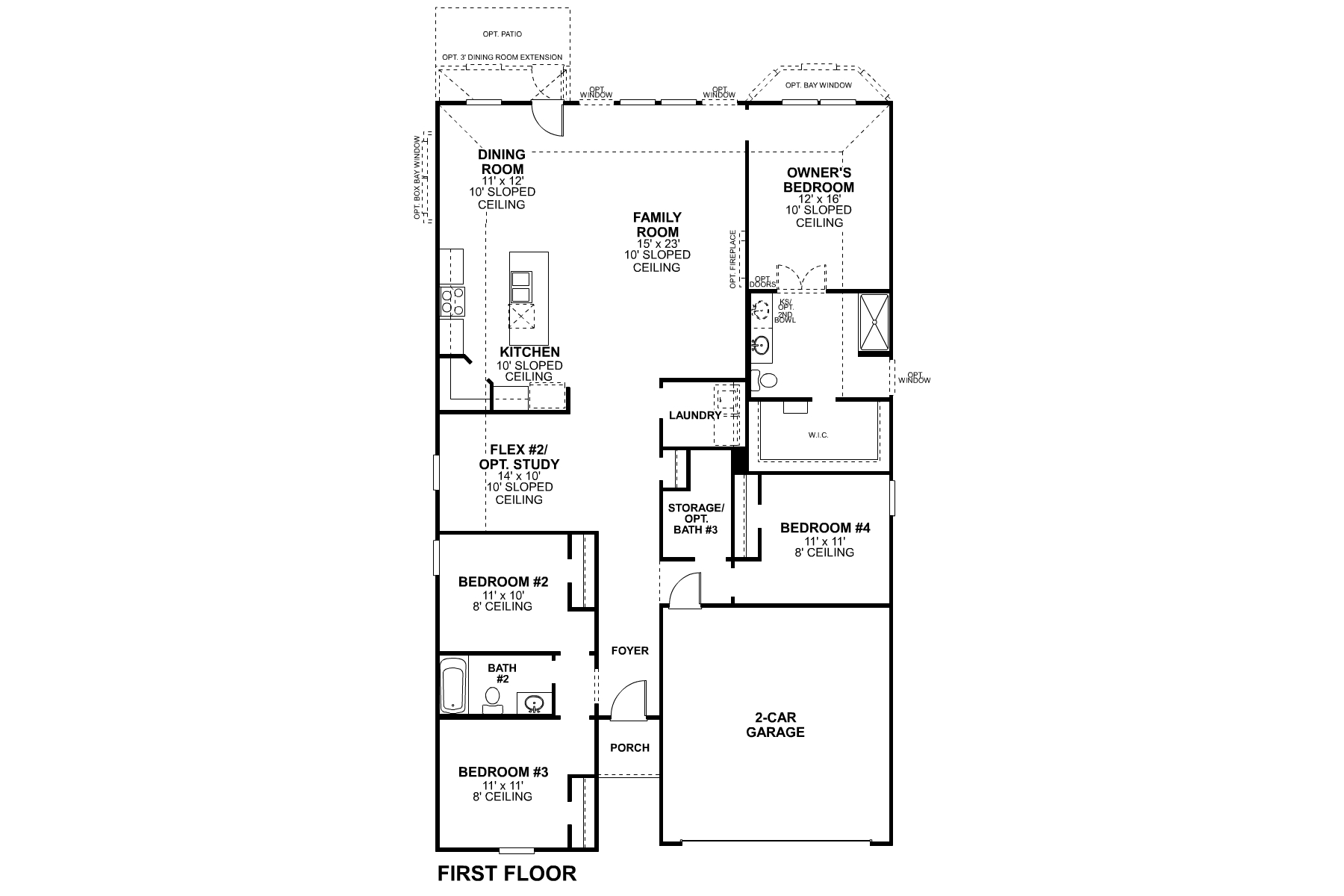 New Homes in Justin - The Pizarro (Plan) - M/I Homes